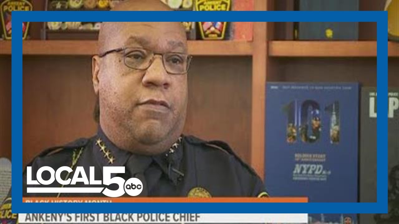 Ankeny's first Black police chief hopes to inspire others in the ...