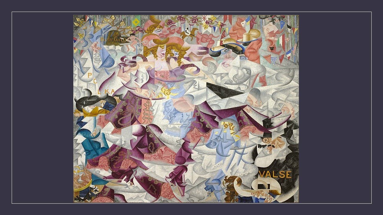 Dynamic Hieroglyphic of the Bal Tabarin, Gino Severini - YouTube