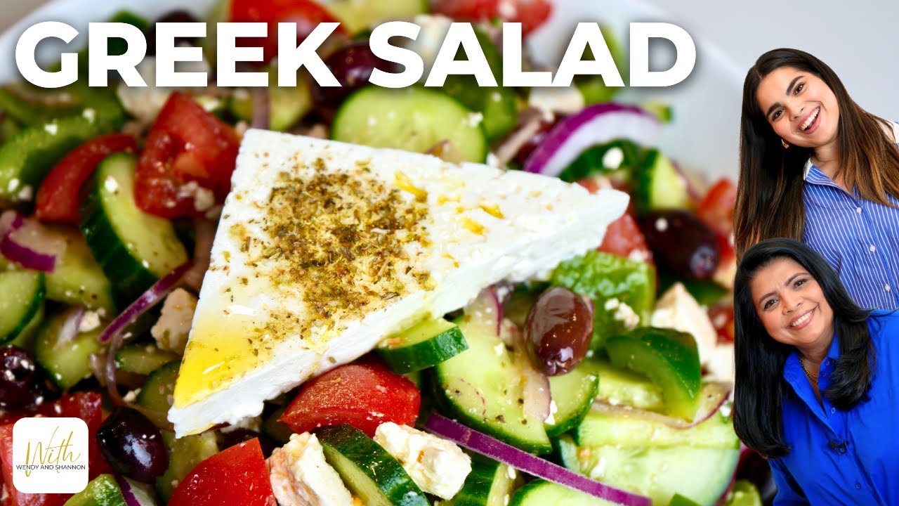 The ONLY Greek Salad Recipe You’ll Ever Need! - YouTube