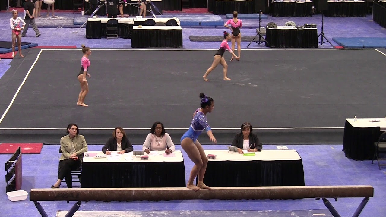 Ellie Lazzari, Legacy Elite | L10 Beam 2019 Region 5 Championships ...