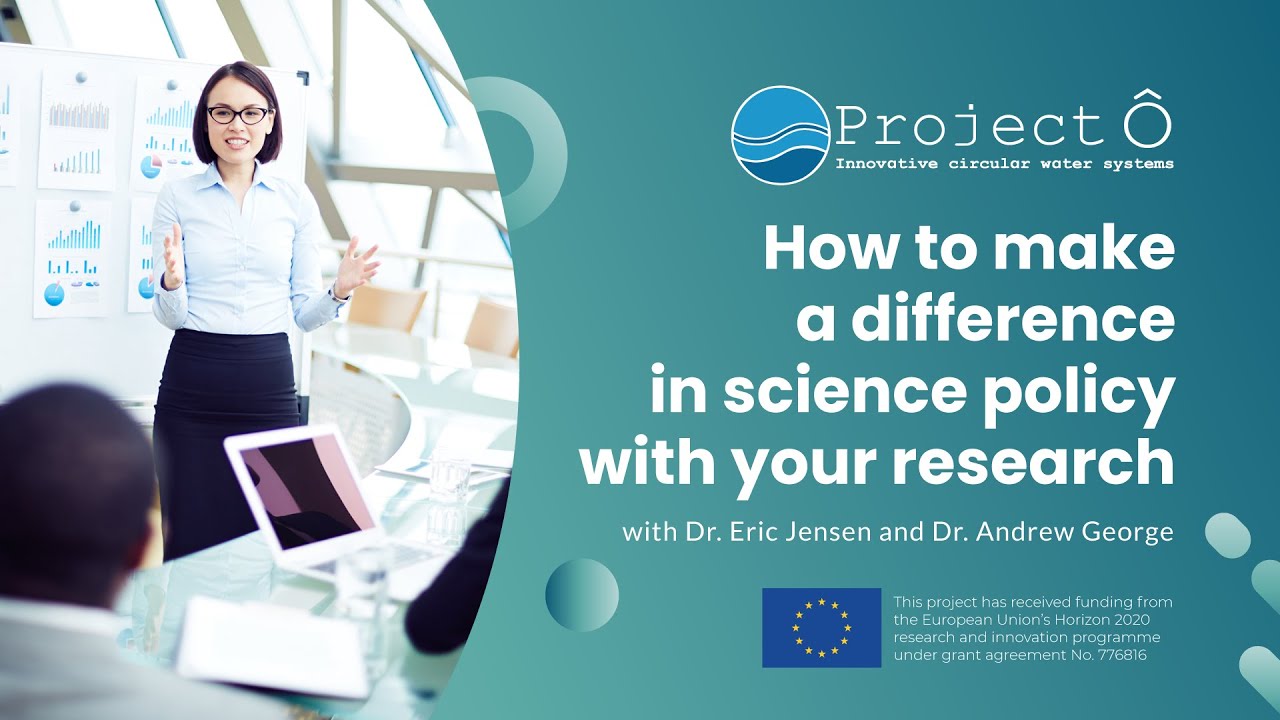 How to make a difference in science policy with your research with Eric ...