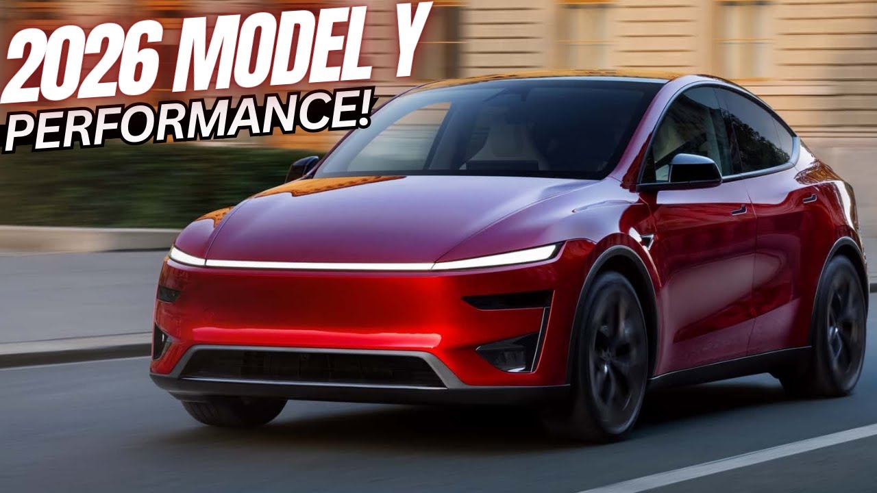 2026 Tesla Model Y Performance Gets Aggressive Looks. Insane Speed and ...