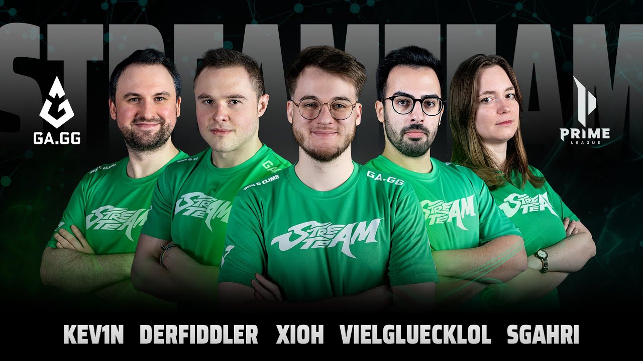 GA.GG Stream Team Reveal @KevinRubiszewski @derfiddler @xioh5853 ...