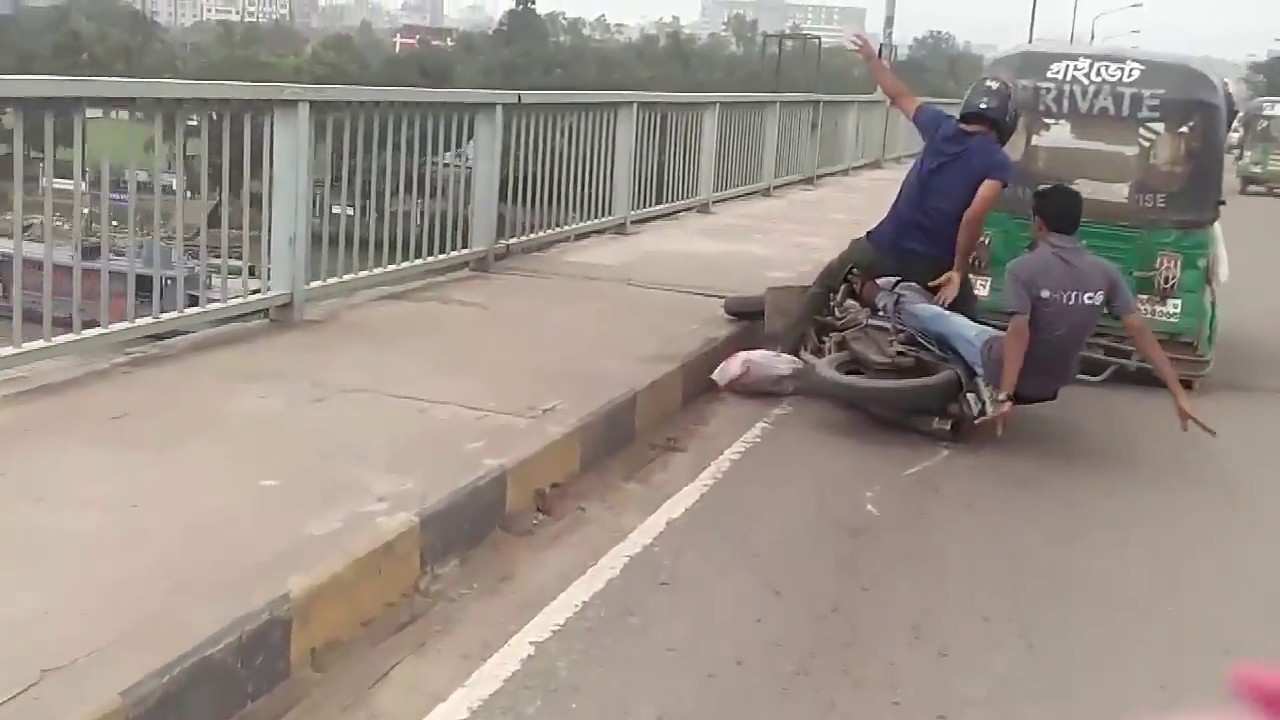Bike & CNG Accident in Bangladesh - YouTube