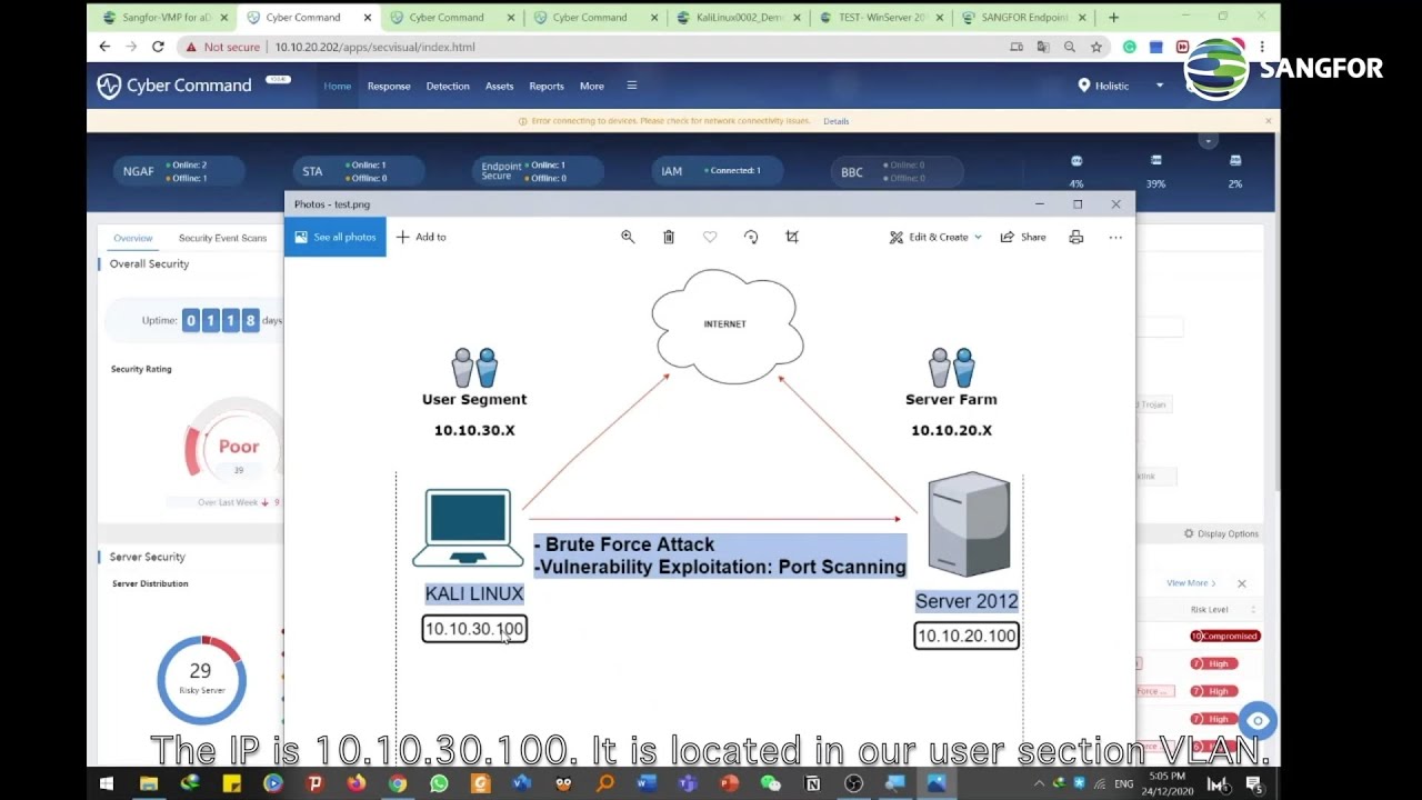 Cyber Command: Live Attack Demo - YouTube