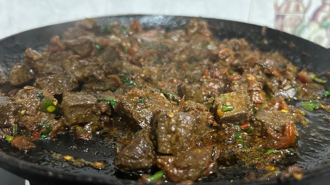 Beef kaleji recipe - YouTube