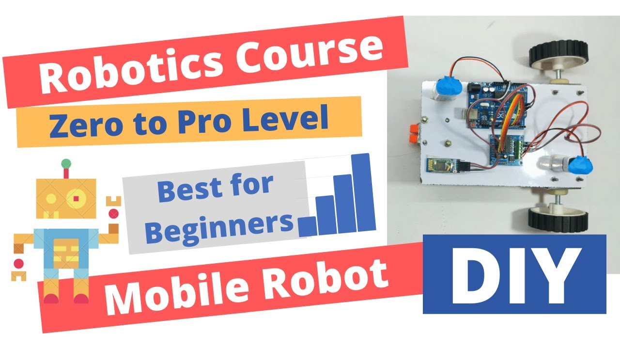 How to make Mobile Controlled Robot Arduino Based || Homemade RC Robot ...