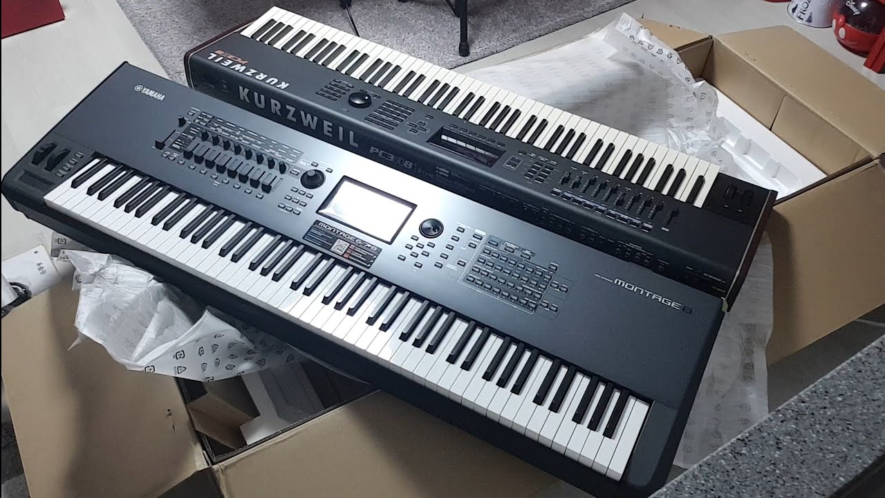 Yamaha MONTAGE 8 UNBOXING - YouTube
