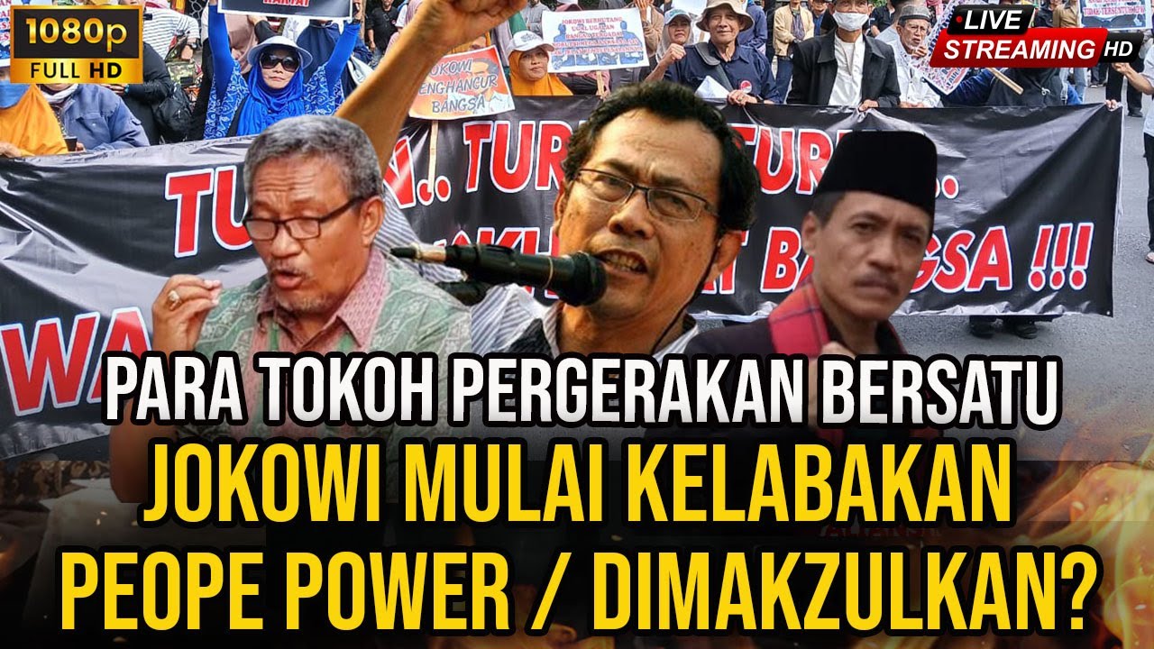 🔴LIVE! PARA TOKOH BICARA PERUBAHAN!? JKW TURUN ATAU DITURUNKAN? - YouTube