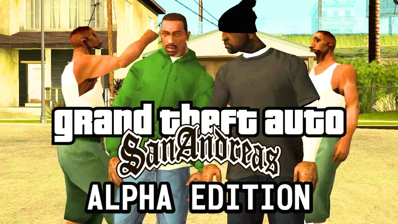 GTA San Andreas Alpha Edition Mission Los Sepulcros - YouTube