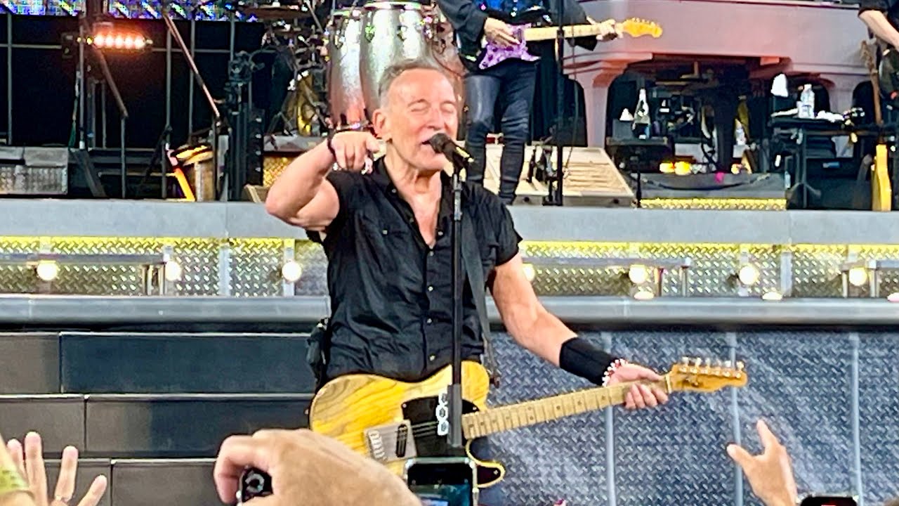 BRUCE SPRINGSTEEN SEVEN NIGHTS TO ROCK LIVE. FOXBOROUGH, AUGUST 26th ...
