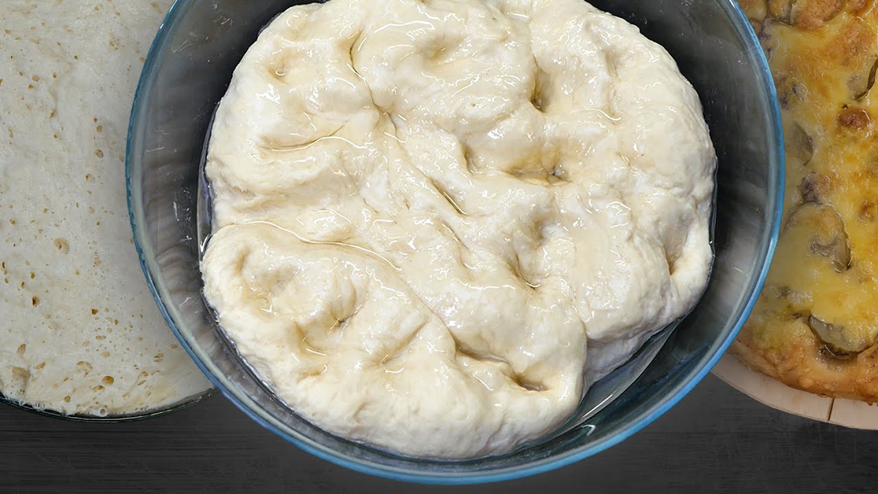 PIZZA Dough — Perfect Recipe | Homemade Pizza Base - YouTube