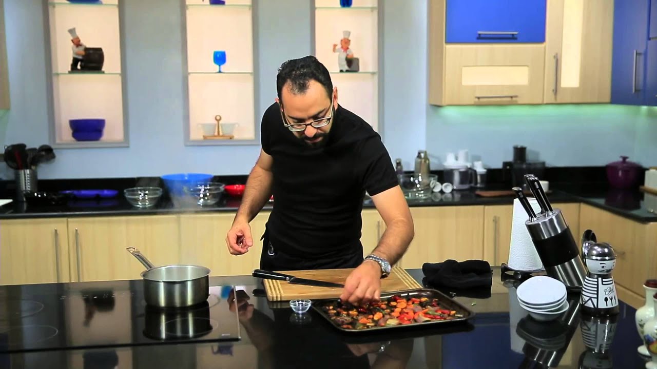 شوربة خضار مشوية #مطبخ_ 101#وسام_ مسعود #cbcsofra - YouTube