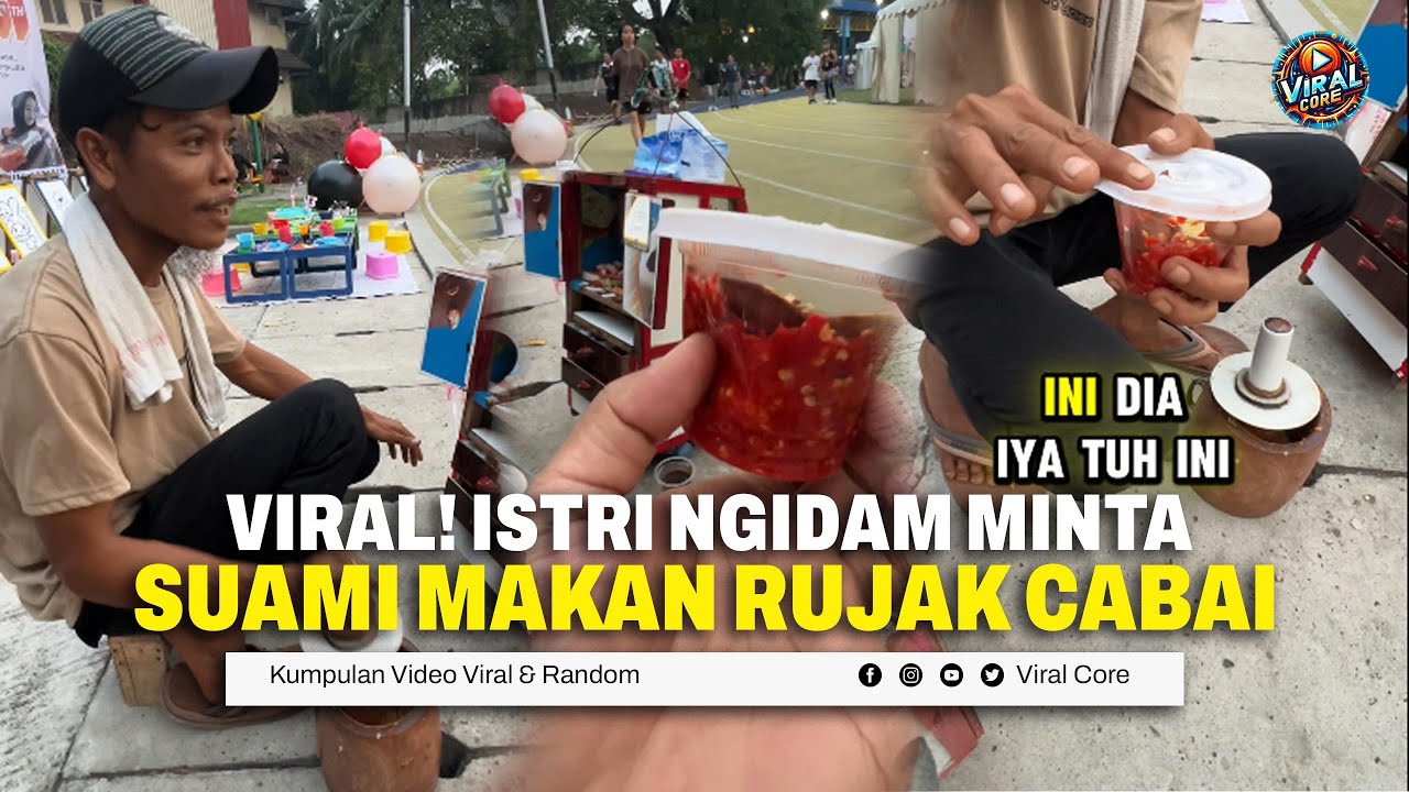 VIRAL! Cerita Penjual Rujak, Ada Istri Ngidam Suruh Suami Makan RUJAK CABAI: Seperempat Kilogram ...