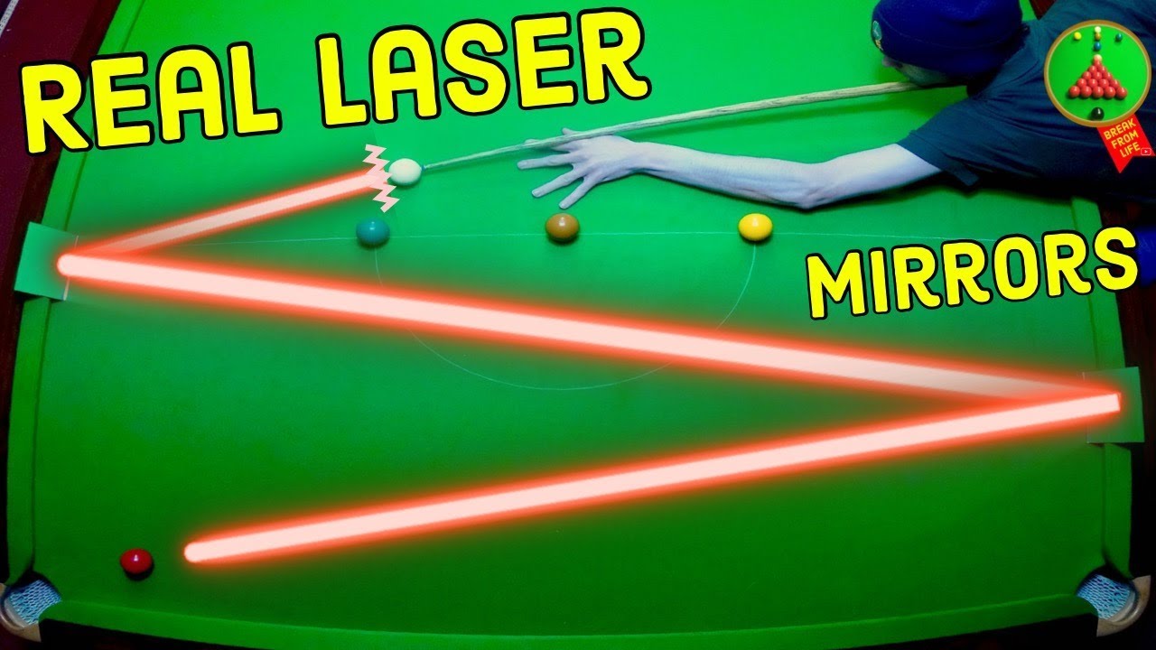 Snookered Practice Snooker Escapes | Lasers and Mirrors - YouTube