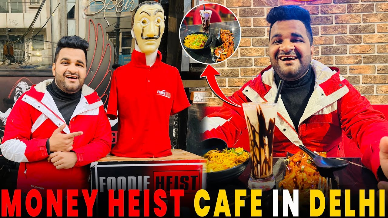 FOODIE HEIST CAFE- Money Heist Theme Cafe | Krishna Nagar-New Delhi ...