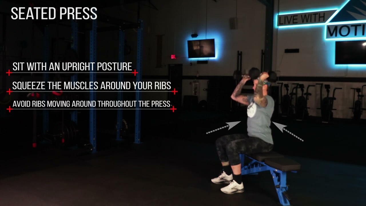 Seated Press - Movement Video - YouTube