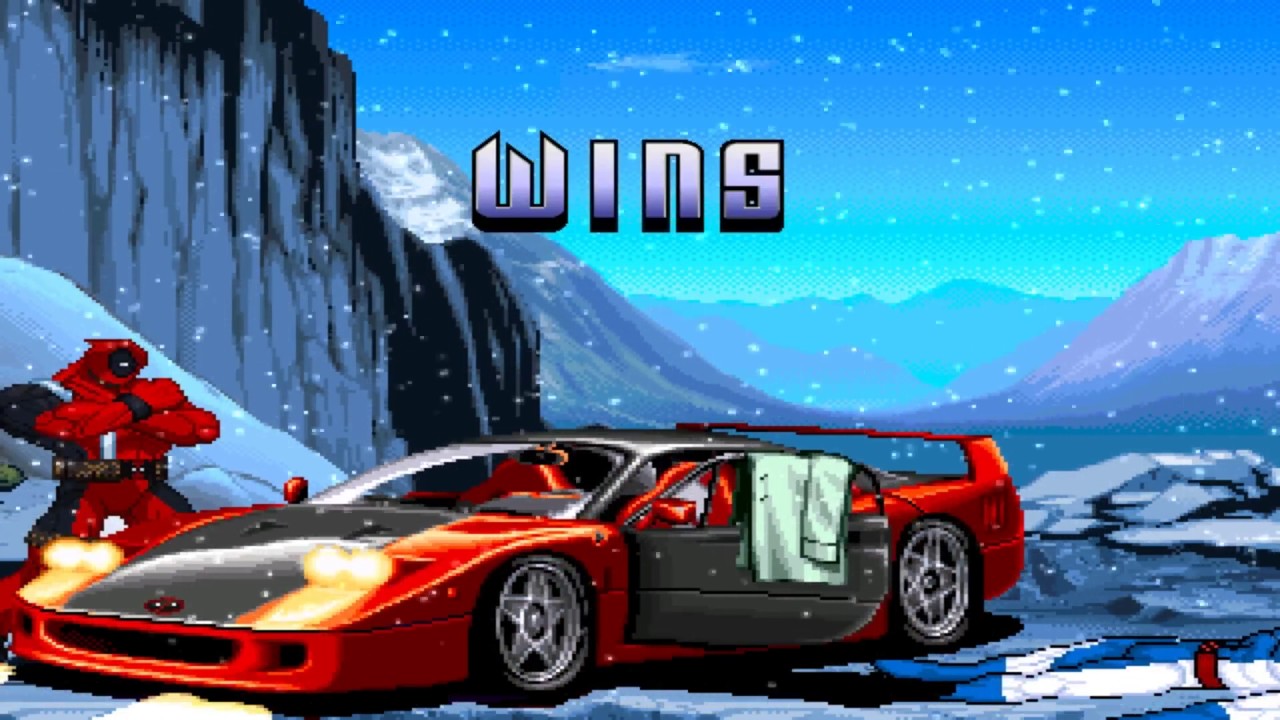 Avengers Vs X-men (MUGEN) Deadpool playthrough - YouTube