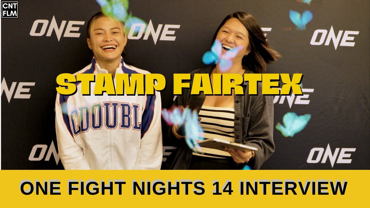 Stamp Fairtex MMA ONE Fight Night 14 Interview #ONEChampionship - YouTube