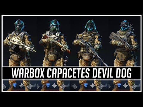 Warface Warbox Devil Dog Capacetes - YouTube