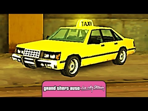 GTA VCS [OLD 100% Walkthrough] - Vehicle Mission: Taxi Driver ($5000 Cash Made)