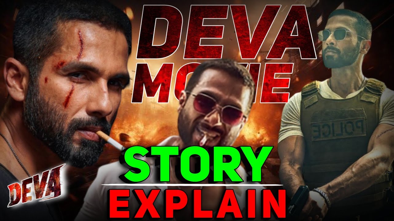 Deva (2025) Movie: Shahid Kapoor ने दिया सिस्टम को हिला | Full Movie ...