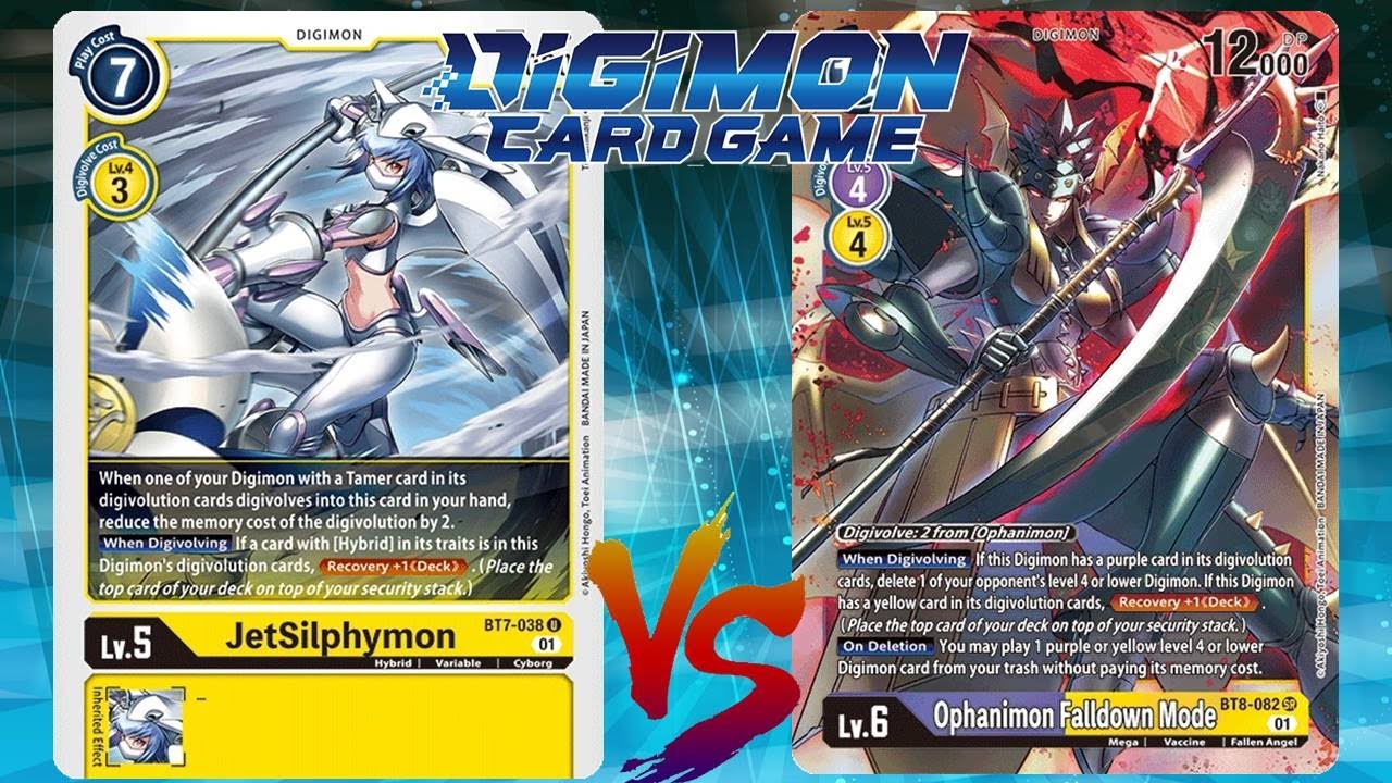 Digimon TCG | Hybrid Yellow E-11 | vs Fallen Angel (BT9) - YouTube