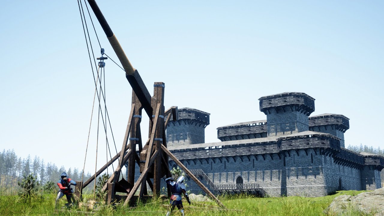 This Medieval Survival Building Game has Castle Strongholds in a Rust ...