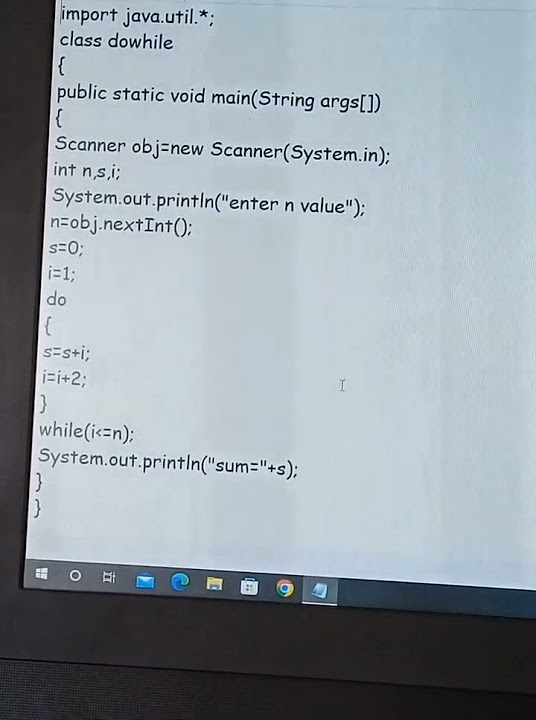 Dowhile In Java Shorts Program Coding Java Youtube