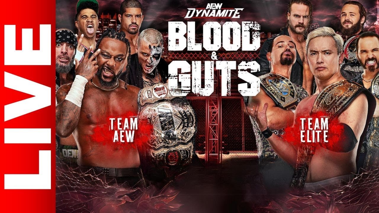 🔴 AEW Dynamite Live Stream | Blood & Guts | Watch Along July 24th 2024 ...