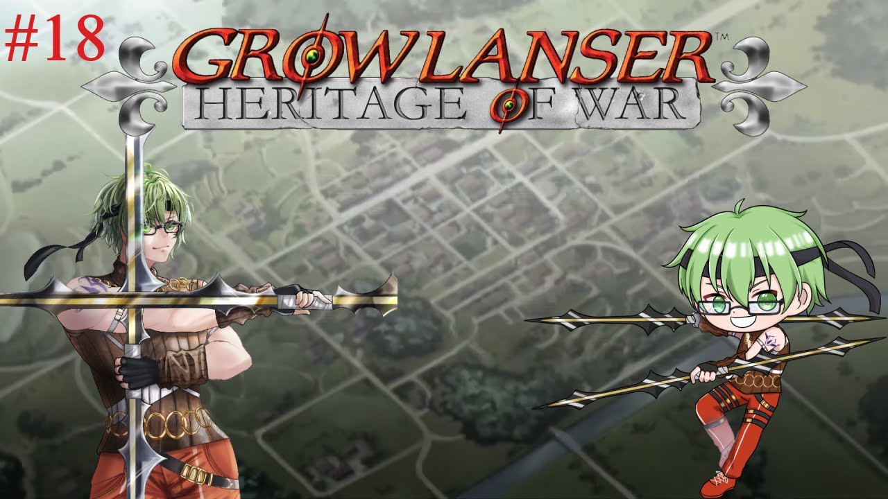 Growlanser V: Heritage of War Playthrough #18 On the hunt for the B.O.W ...