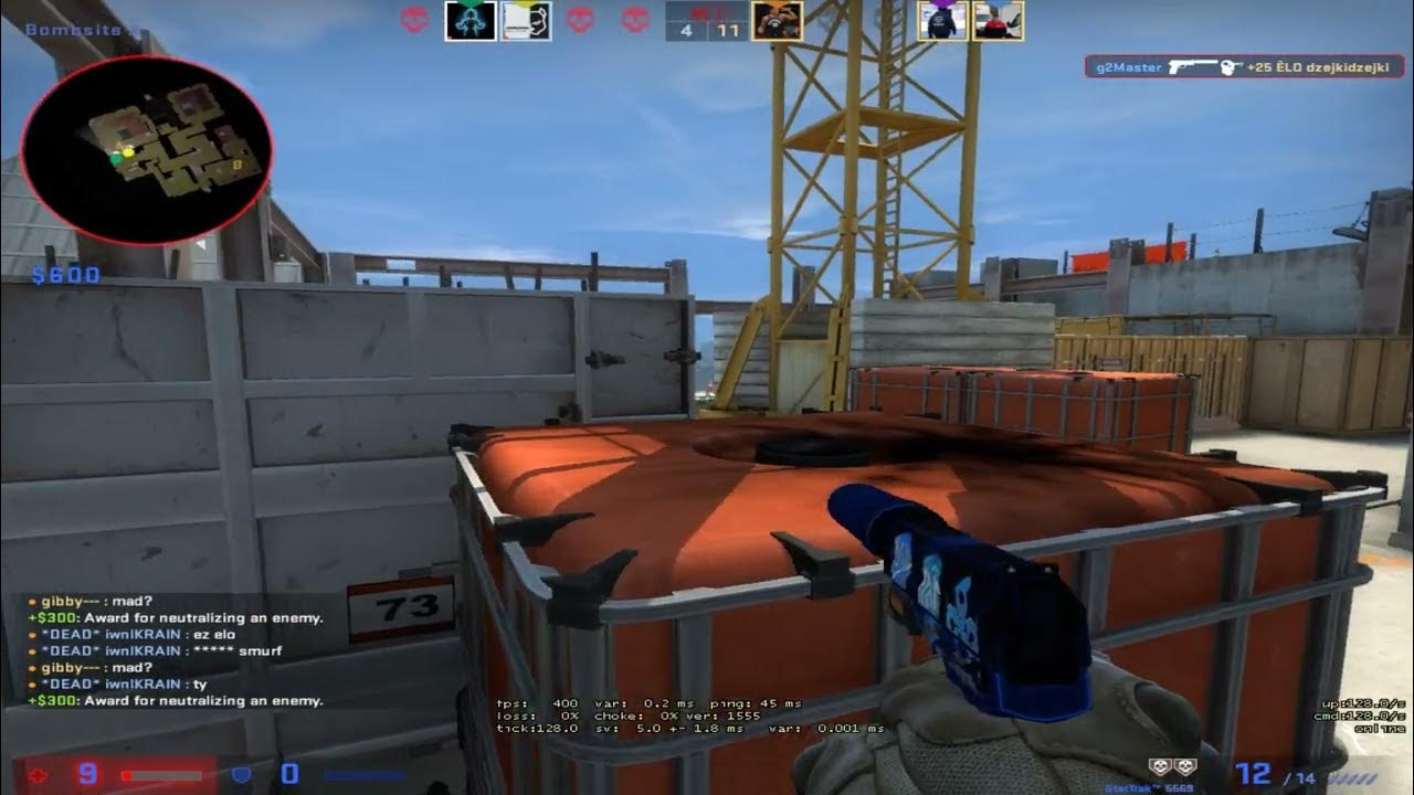 CS:GO Faceit Clutch 1v5 - YouTube