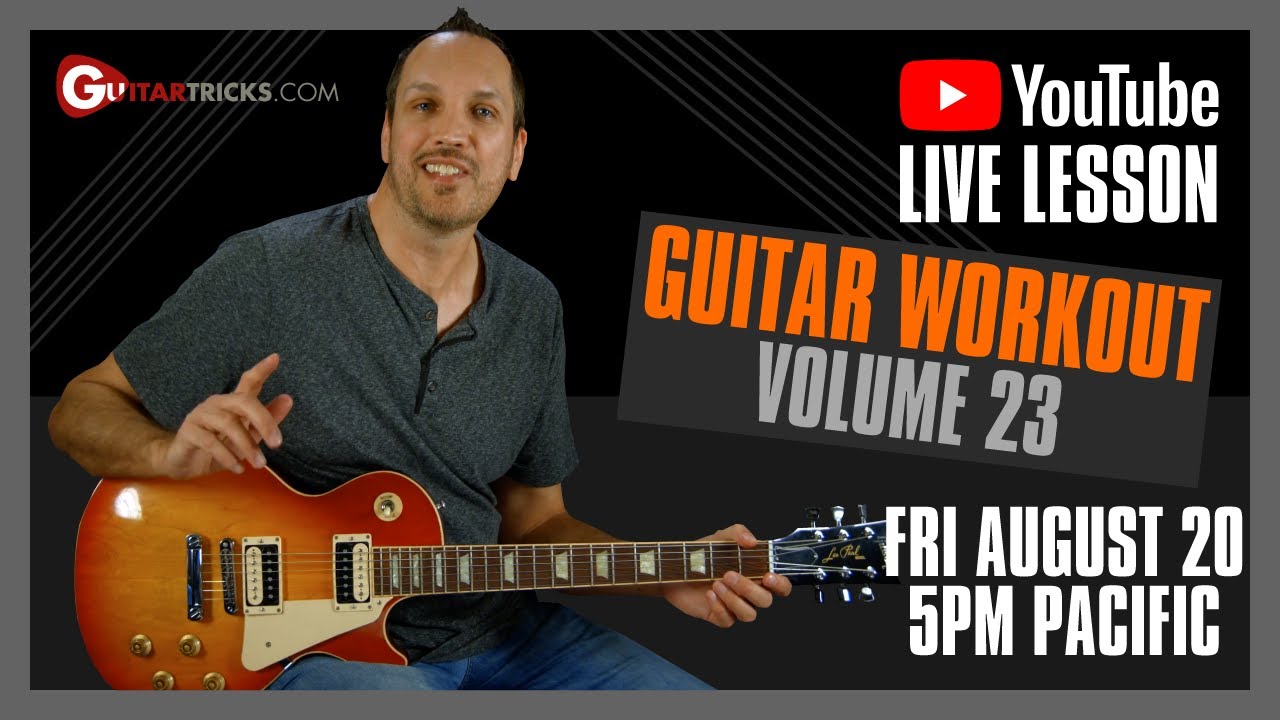 Guitar Workout Vol. 23 | Guitar Tricks - YouTube