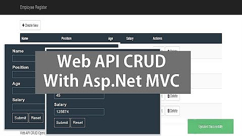 Asp.Net Web API Tutorial - YouTube