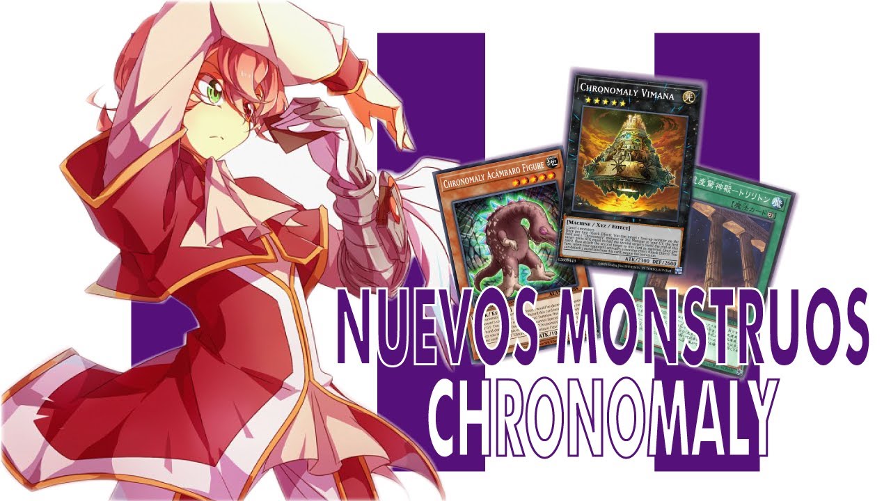NUEVOS CRONOMALOS - CHRONOMALY |YU GI OH! ESPECIAL DAWN OF MAJESTY ...