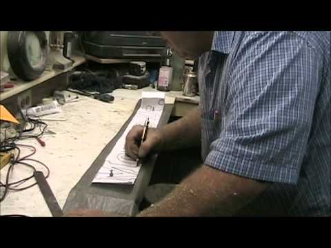 ROUTERED WOOD SIGN - YouTube