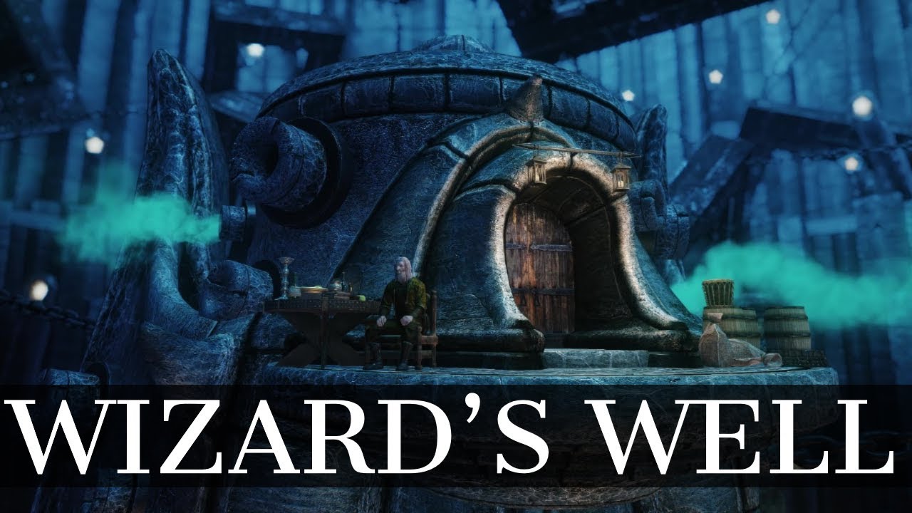 Skyrim Mod: Wizard's Well - Player Home (PC, Xbox & PS4) - YouTube