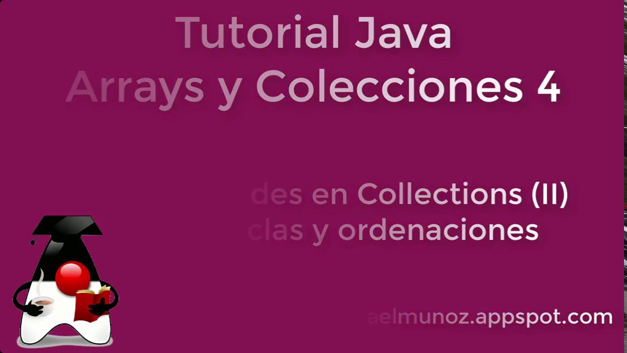 504 Java Tutorial Java Arrays Y Colecciones Collections Shuffle Sort Y Reverse Youtube 5475