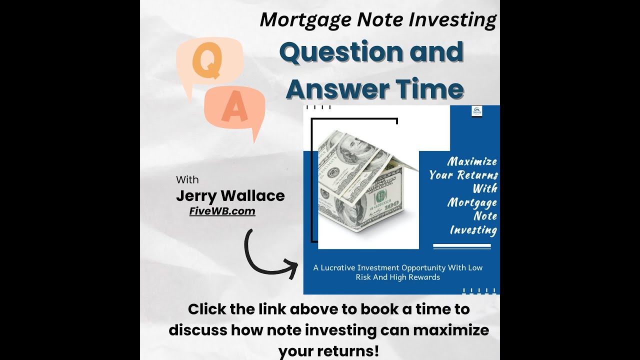 Earn Above Average Returns Investing In Real Estate Notes - YouTube