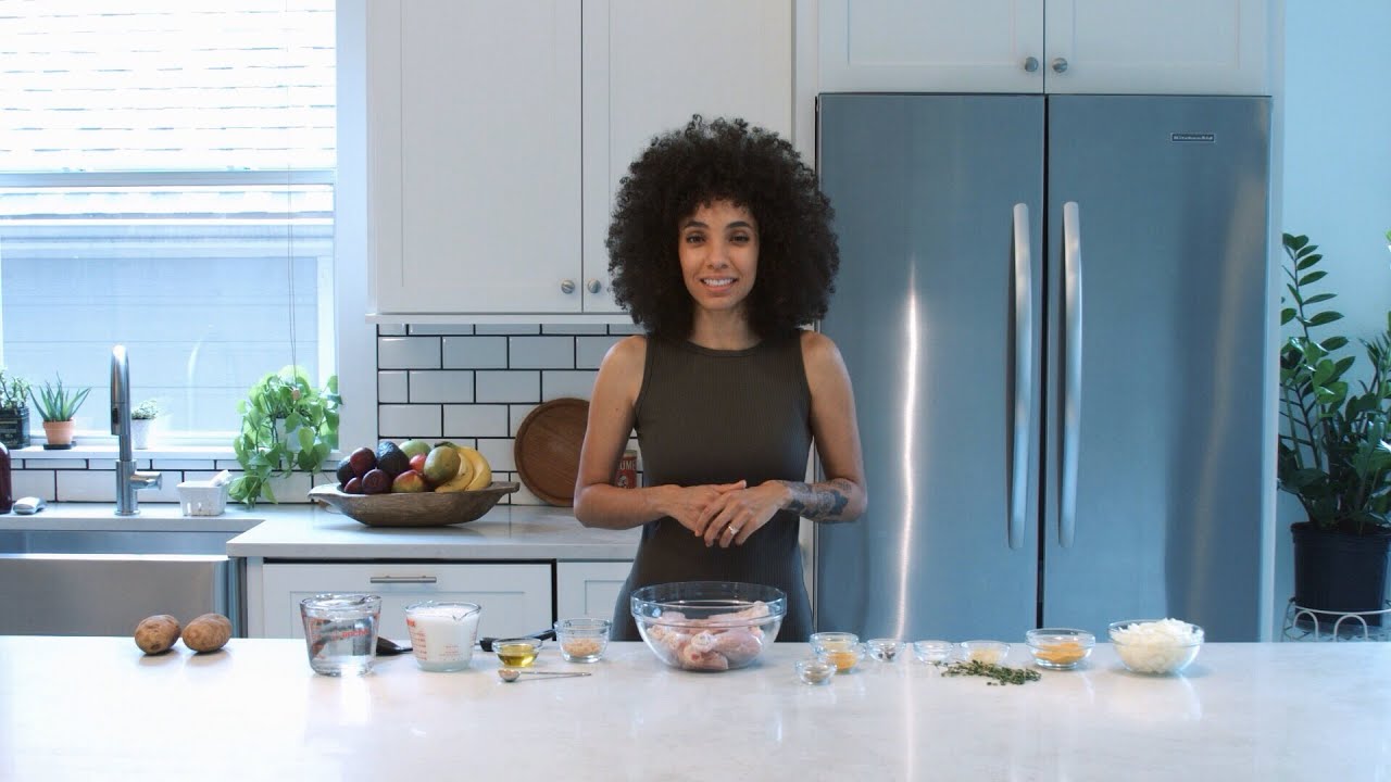 Nikisha Shows you How to Make Her Version Jamaican Curry Chicken ...