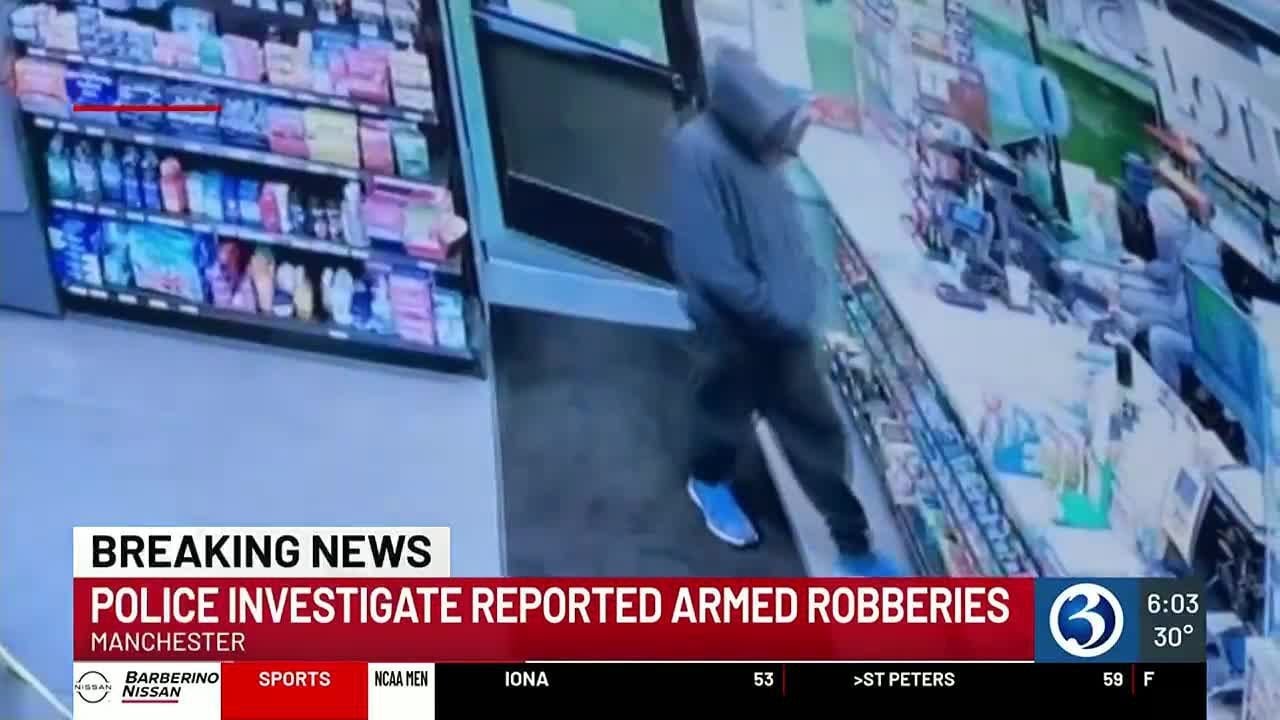 BREAKING: Two clerks in Manchester report robbery incidents - YouTube