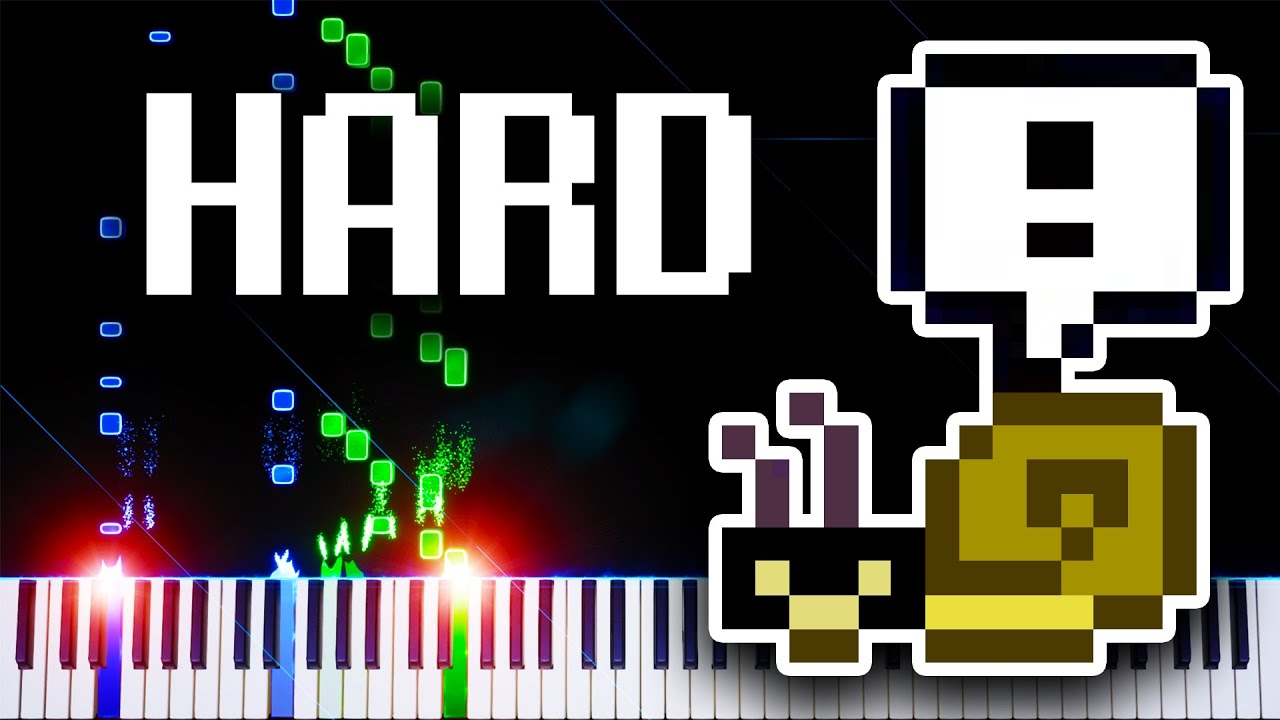 Thundersnail (from Undertale) - Piano Tutorial - YouTube