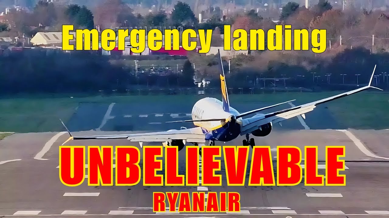 Unbelievable Ryanair Emergency! Double Engine Failure Mid Go-Around ...