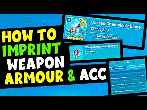 NEW How to Imprint Weapon Armour AND Accessories For MORE POWER = Ni No ...