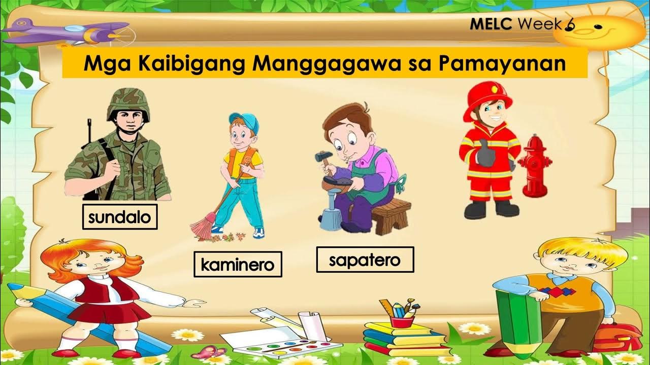 QUARTER 2 WEEK 6 DAY 1/Mga Kaibigang Manggagawa sa Pamayanan/Letrang Ii - YouTube