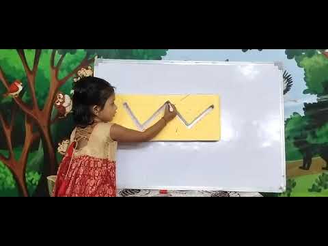 Jashvika | Zig Zag Line Practice | Rise International School Kakinada. - YouTube