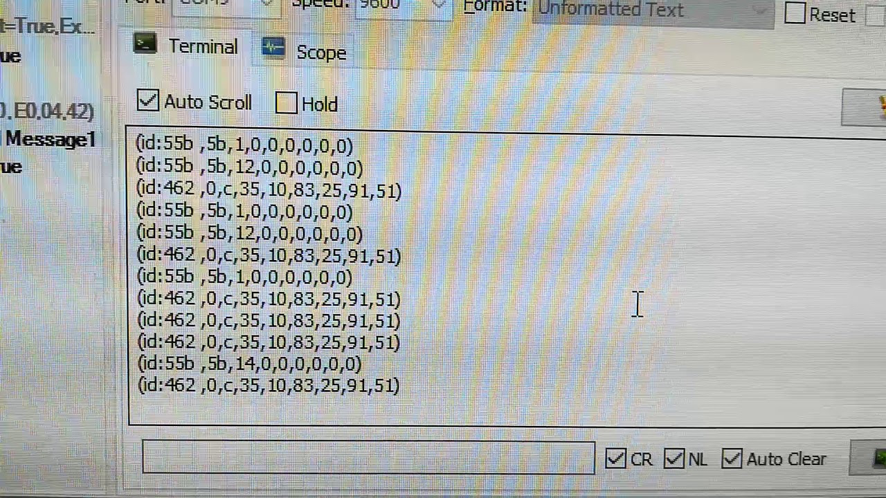 Visuino can bus, first decode message. - YouTube