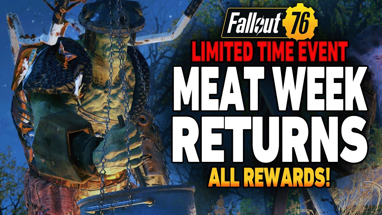 Fallout 76 Meat Week 2025: Top Rewards You NEED to Grab! - YouTube