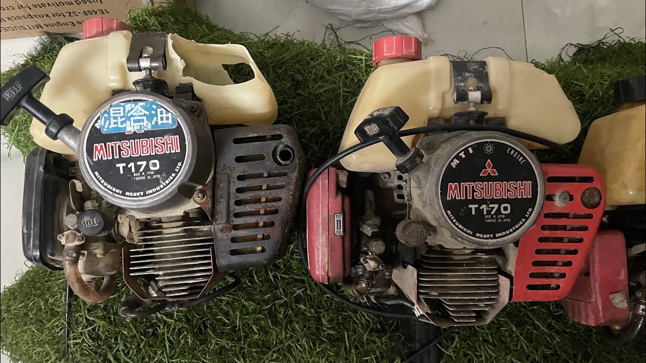 2/12 Lô Đầu Máy Mitsubishi T170 Nòng 36li (33cc) Chưa Dọn Giá Rẻ. Bao ...