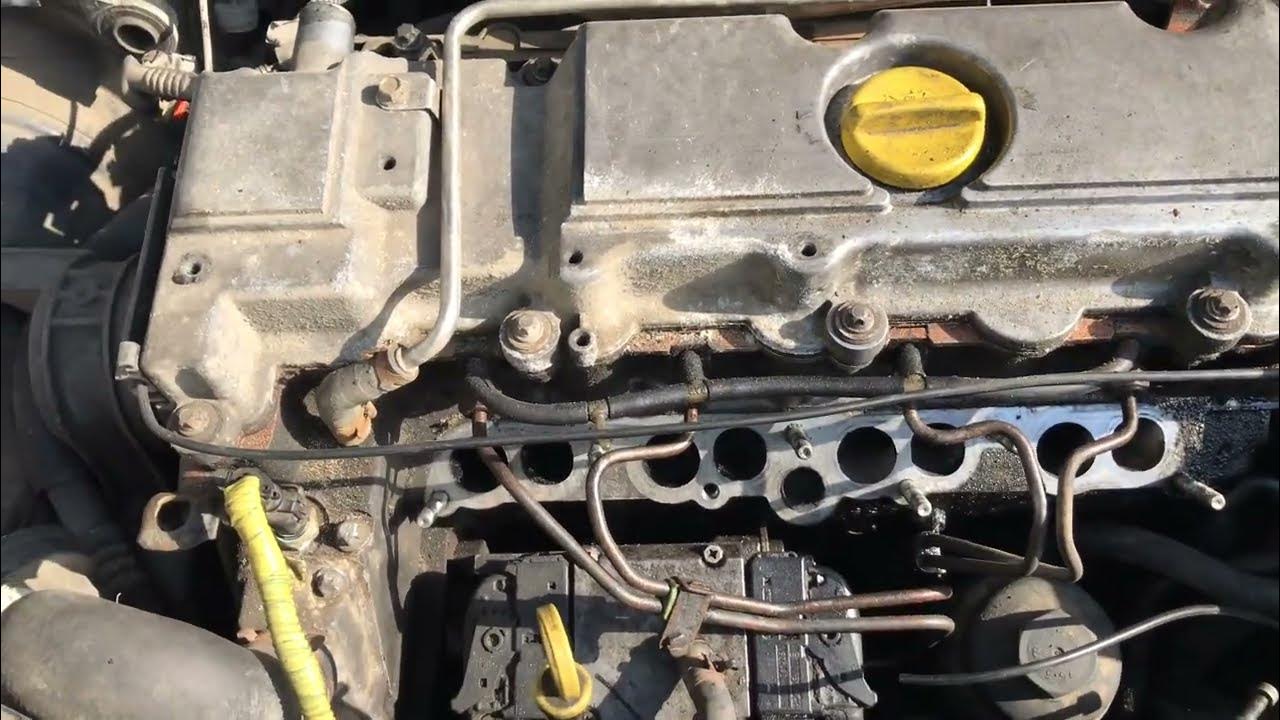 часть 9 Опель Зафира 2.0 тдн заводим на новом датчике коленвала - YouTube
